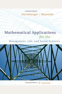 Buy Mathematical Applications: For The Management, Life, And Social ...