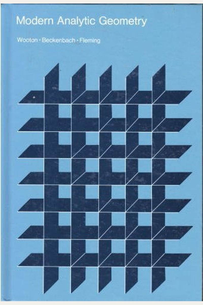 Buy Modern Analytic Geometry Book By William