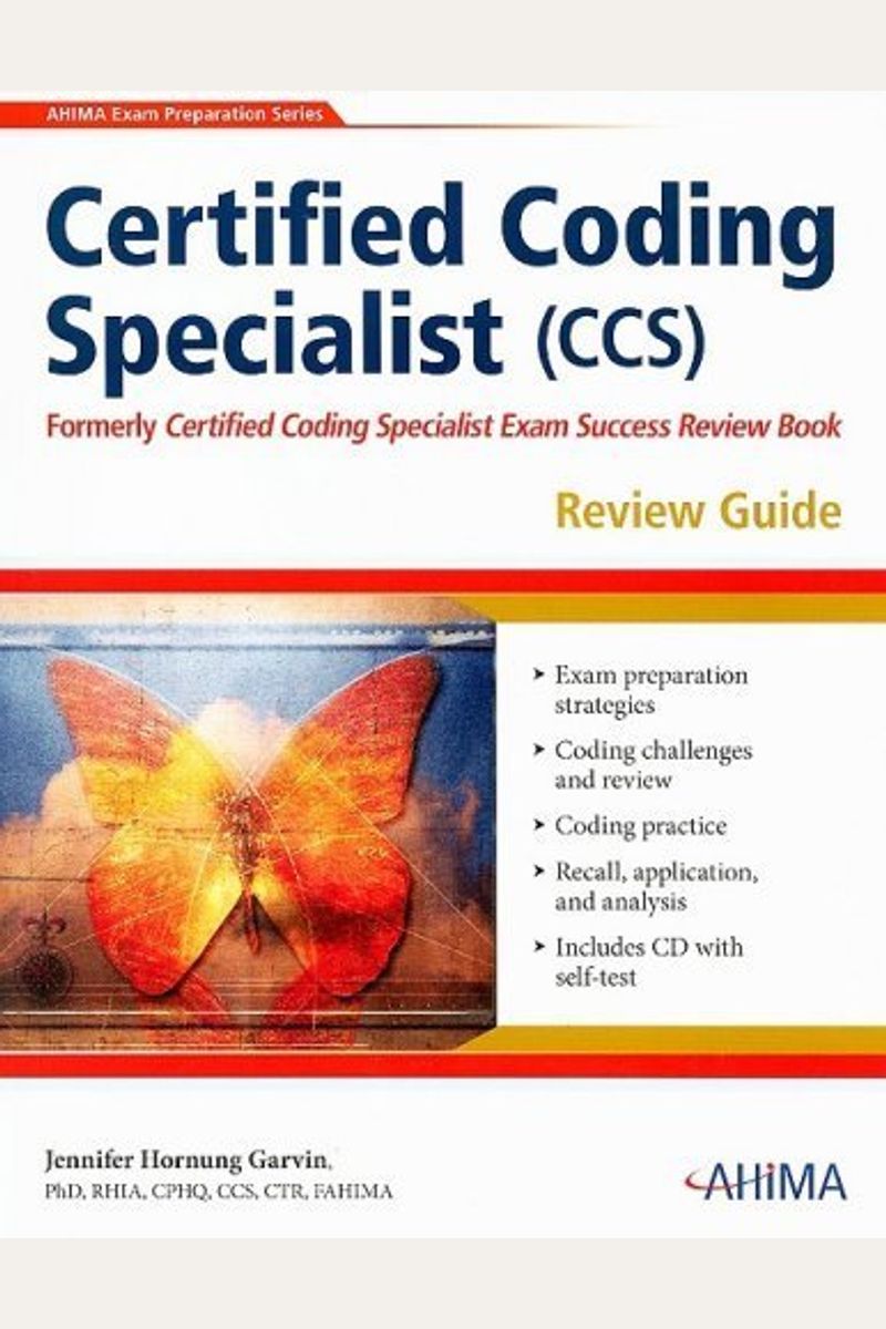 Buy Certified Coding Specialist (Ccs) Review Guide, 2009 Edition Book ...