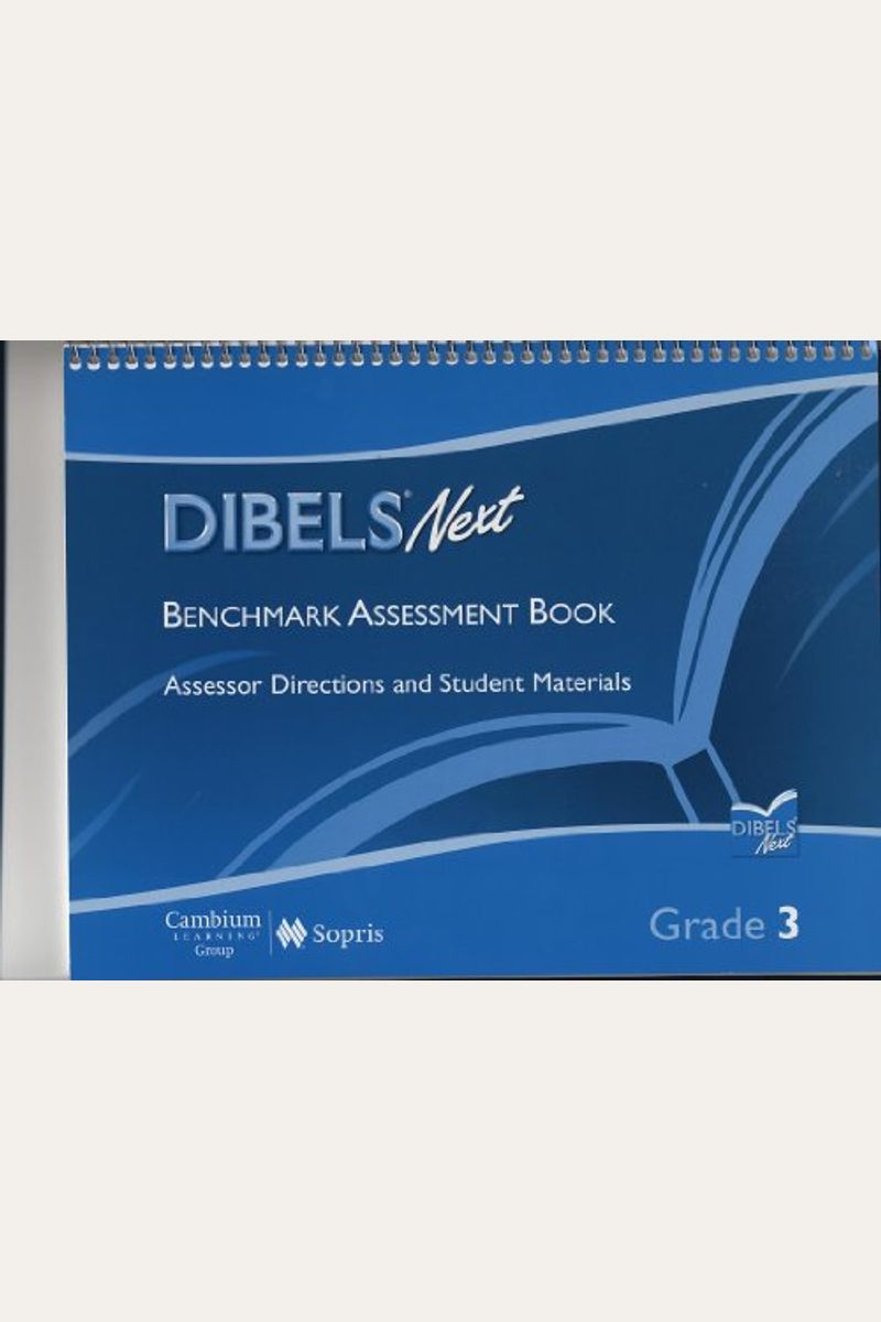 Buy Dibels Next Benchmark Assessment Book Grade 3 Book By: Tausig Ben