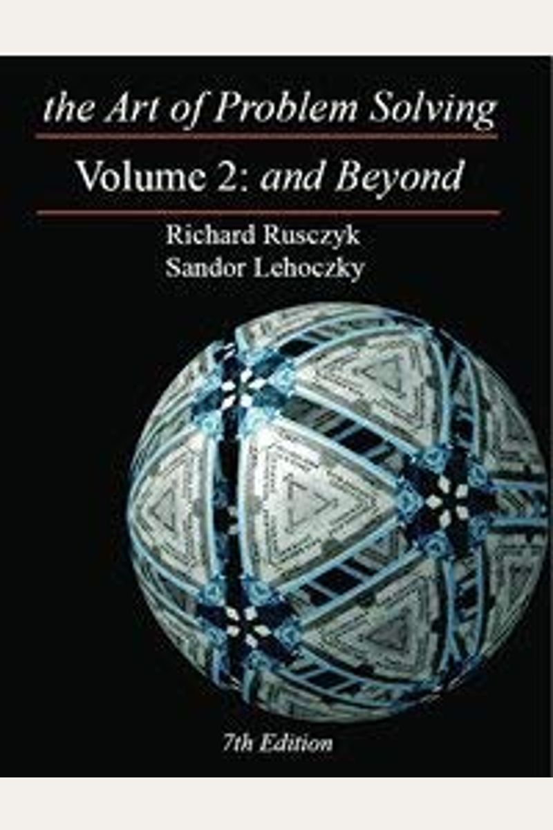 Buy The Art Of Problem Solving Volume 2 Book By Sandor Leholzky
