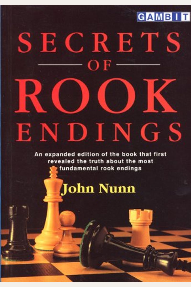 Buy Secrets Of Rook Endings Book By: John Nunn