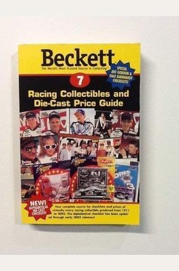 Buy Beckett Racing Price Guide And Alphabetical Checklist Book By ...