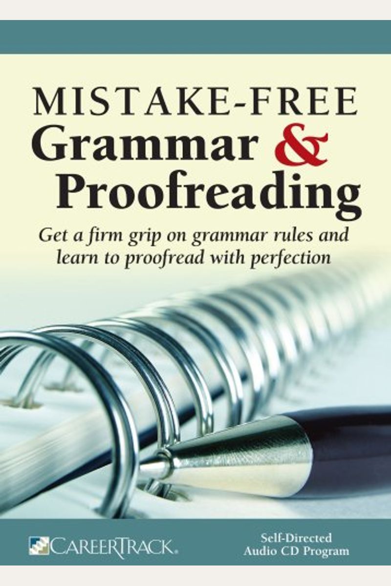 Buy Mistake-Free Grammar & Proofreading Book By: Colour L Books