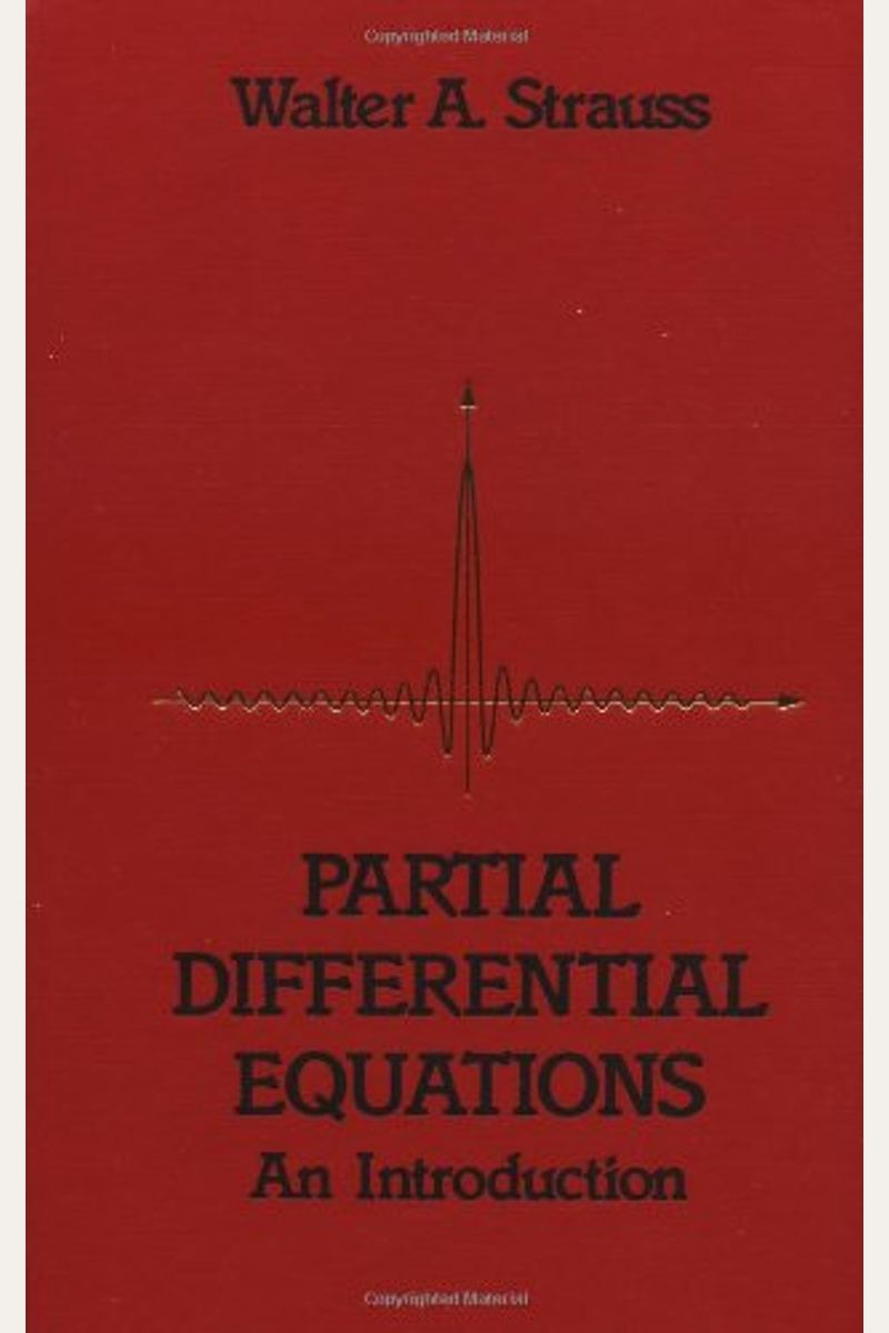 Buy Partial Differential Equations: An Introduction Book By: Walter A ... Buy Partial Differential Equations: An Introduction Book By: Walter A ...