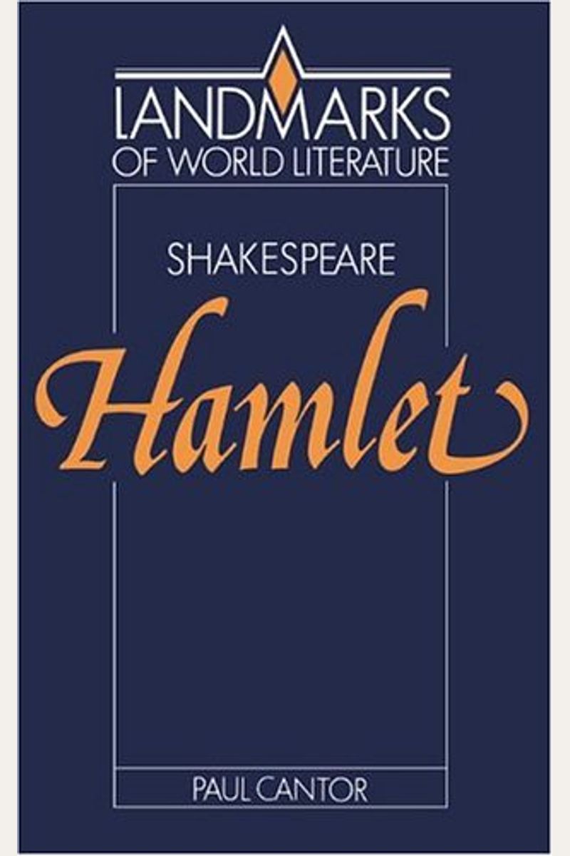 Buy Shakespeare: Hamlet Book By: Paul a Cantor