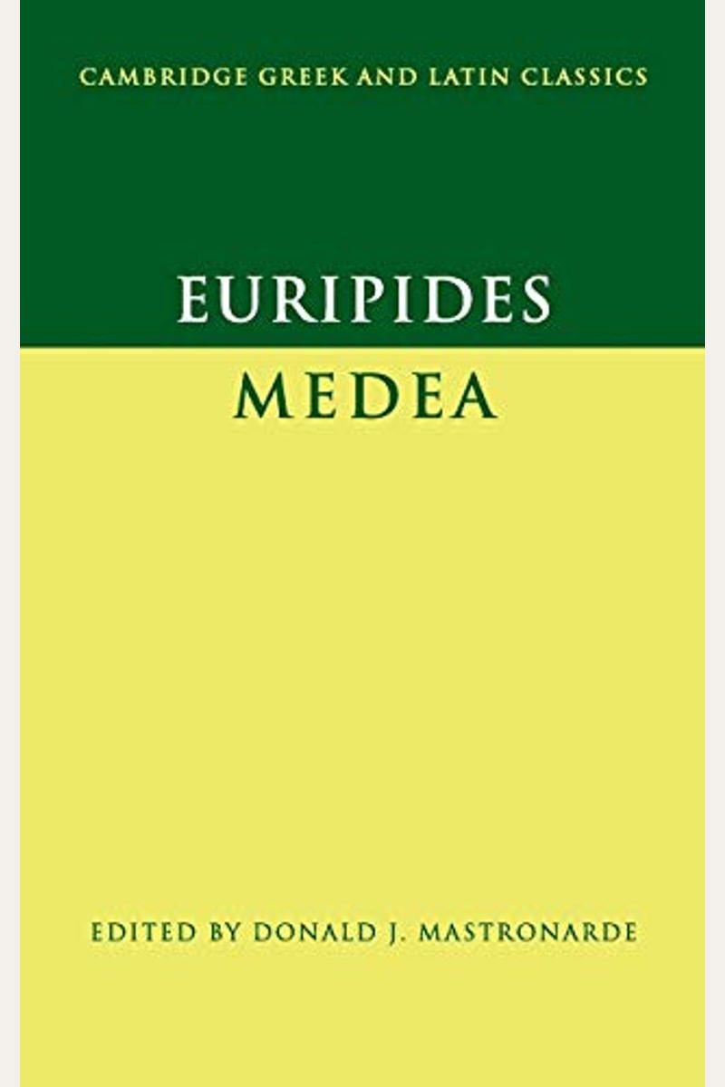 Buy Euripides: Medea Book By: Euripides