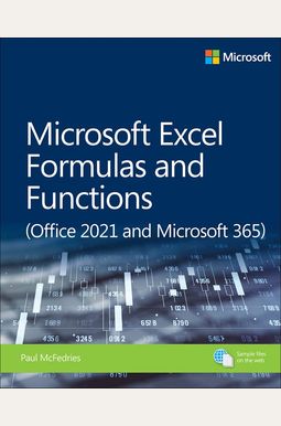 Buy Microsoft Excel Formulas And Functions (Office 2021 And Microsoft 365) Book By: Paul McFedries