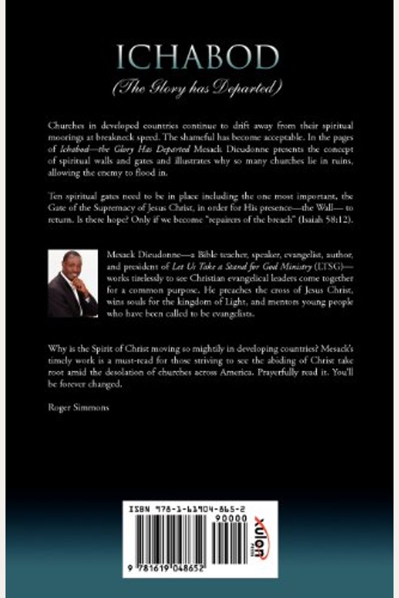 Buy Ichabod (the Glory Has Departed) Book By: Mesack Dieudonne Buy Ichabod (the Glory Has Departed) Book By: Mesack Dieudonne