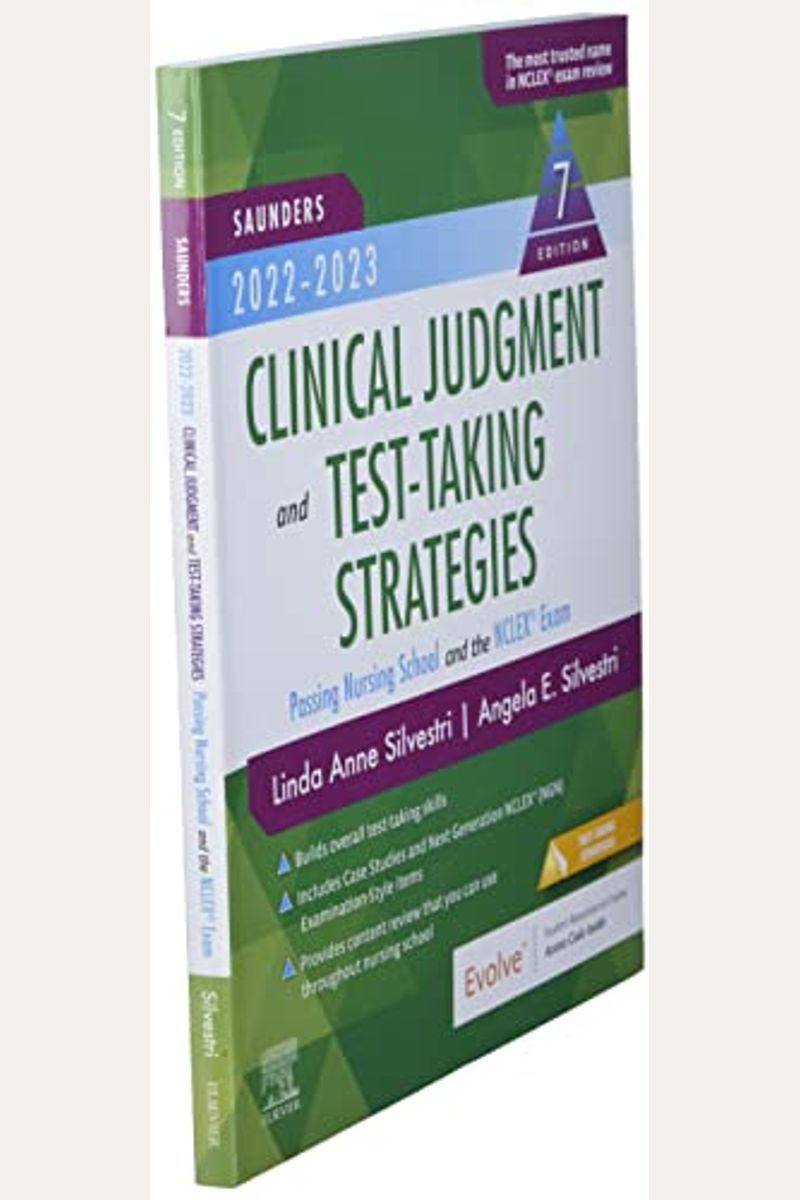 Buy Saunders 2022 2023 Clinical Judgment And Test Taking Strategies buy-saunders-2022-2023-clinical-judgment-and-test-taking-strategies
